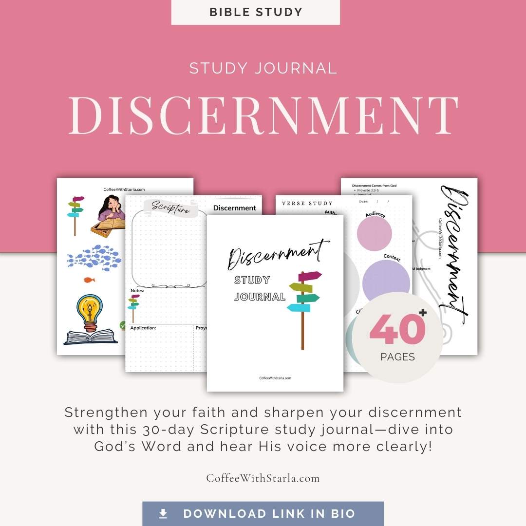 Discernment Study Journal PDF