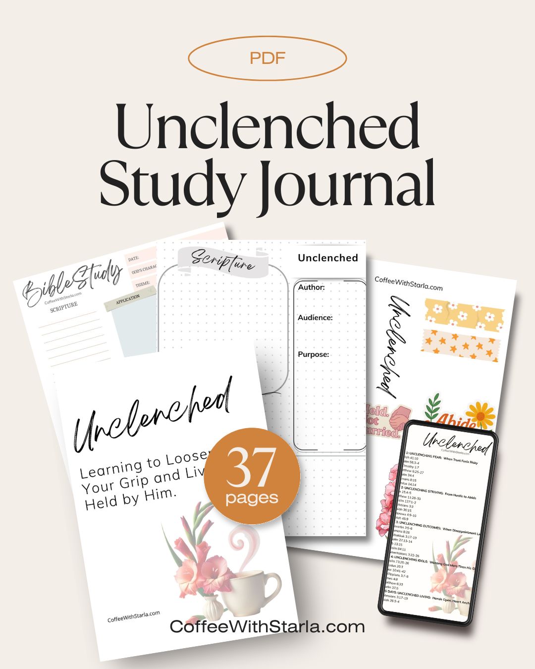 Unclenched Study Journal PDF