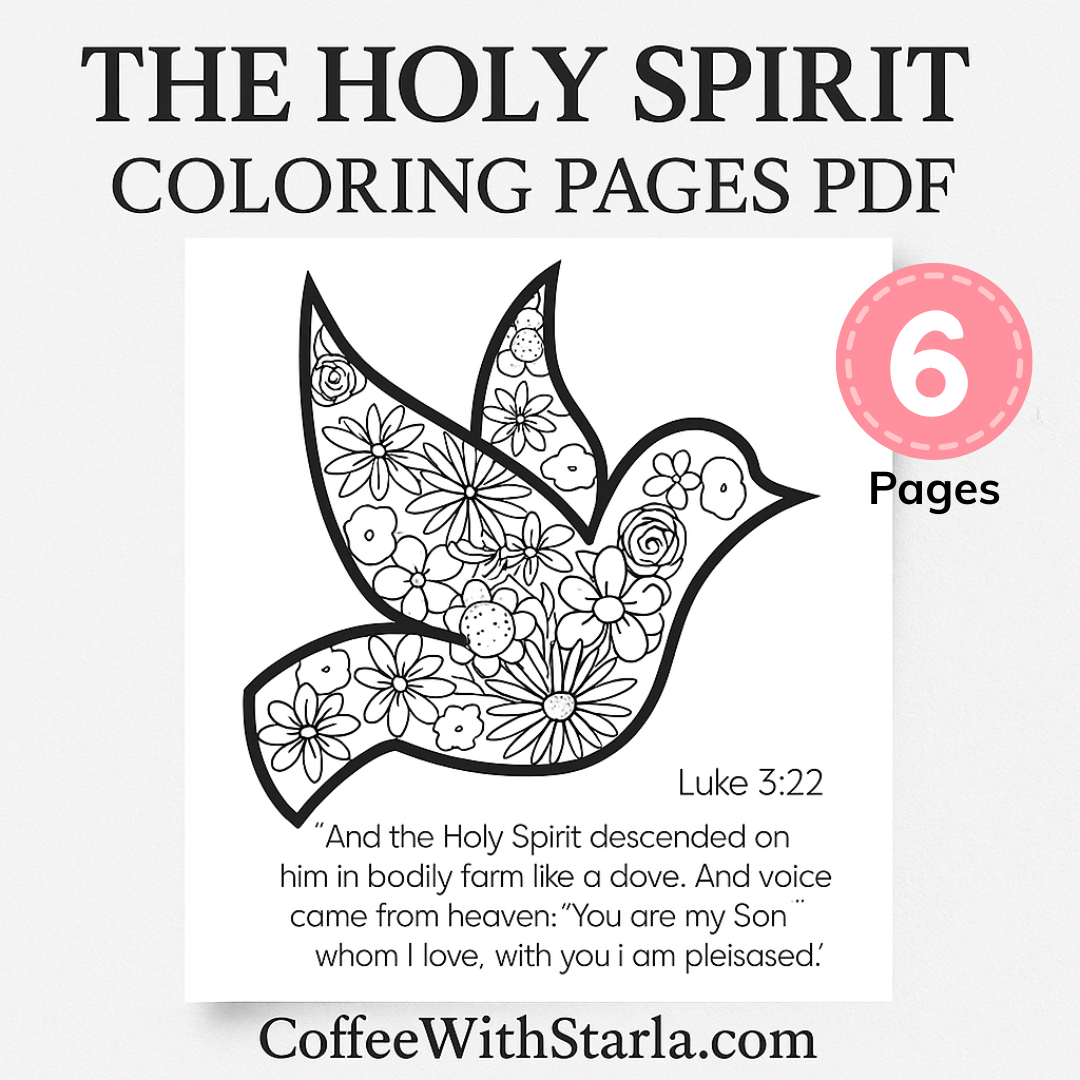 The Holy Spirit Printable Coloring Pages