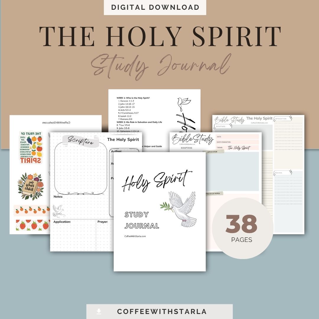 The Holy Spirit Study Journal PDF